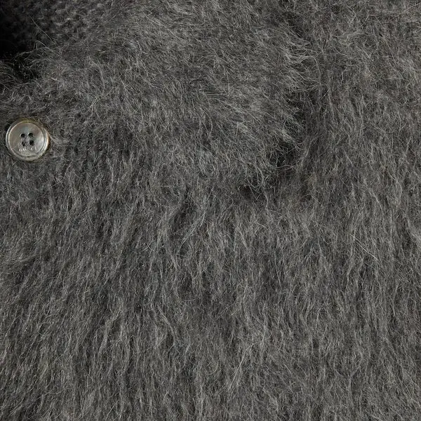 Gucci Brushed Cardigan - Grey