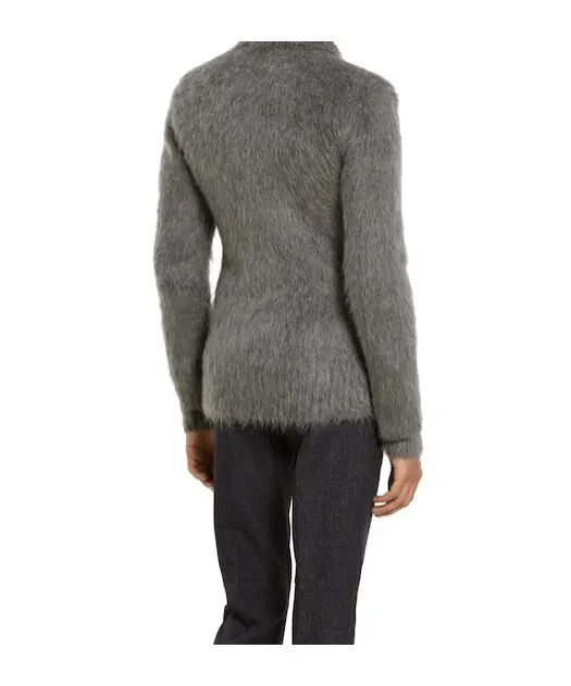 Gucci Brushed Cardigan - Grey