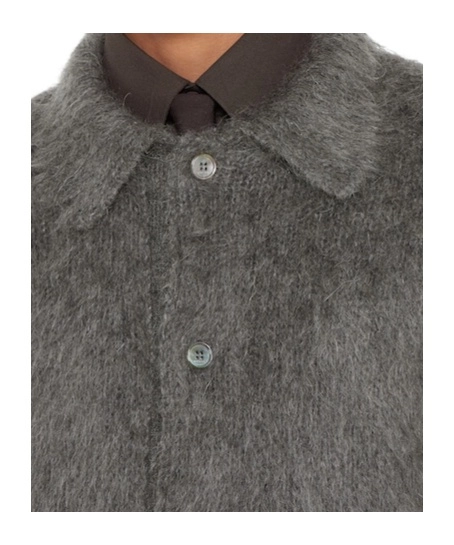 Gucci Brushed Cardigan - Grey