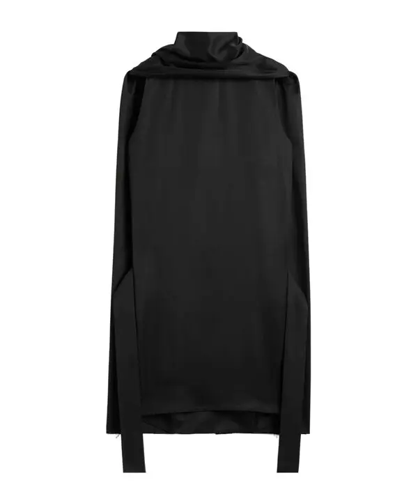 TOTEME Scarf Detail Cocoon Mini Dress