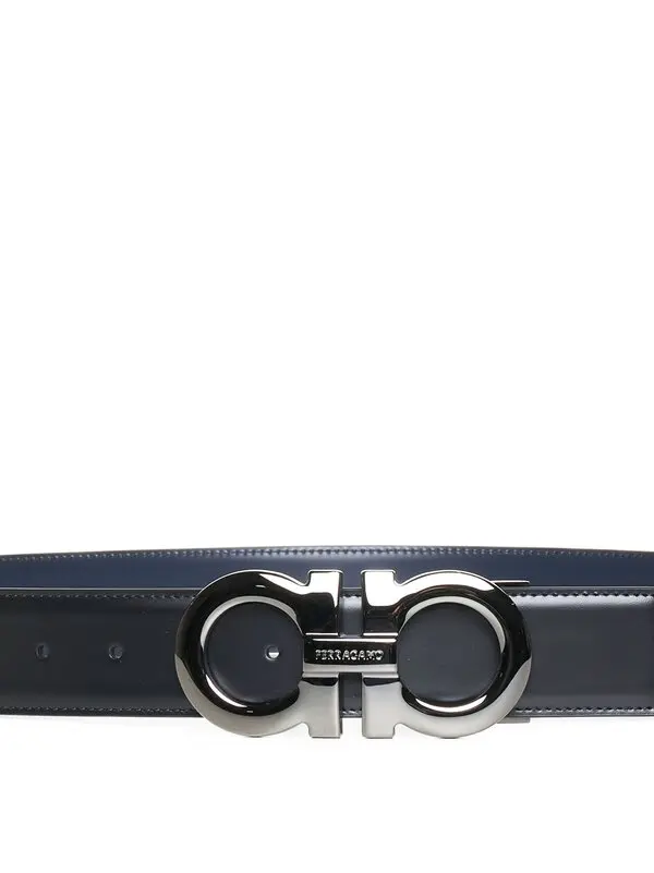 FERRAGAMO Double-sided Gancini Belt