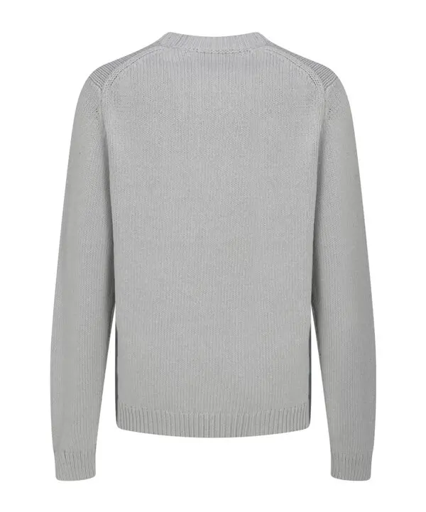 Helmut Lang Logo Printed Panelled Jumper