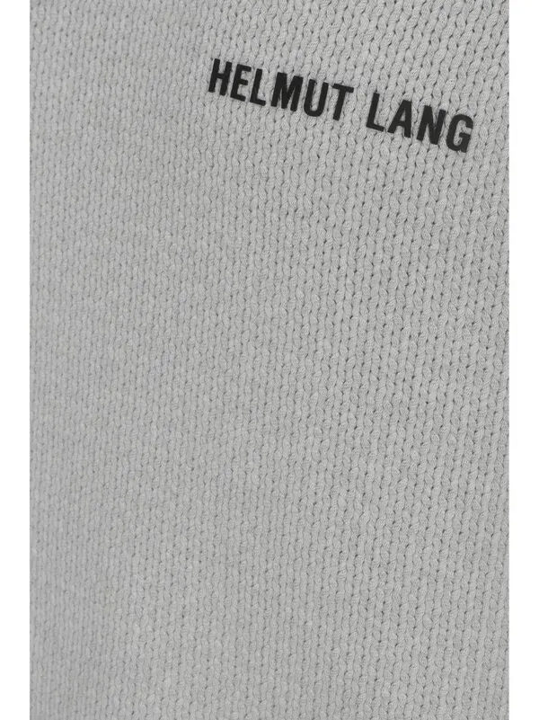 Helmut Lang Logo Printed Panelled Jumper