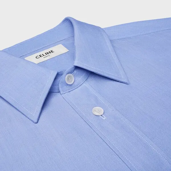 Celine Classic Shirt In Cotton Poplin