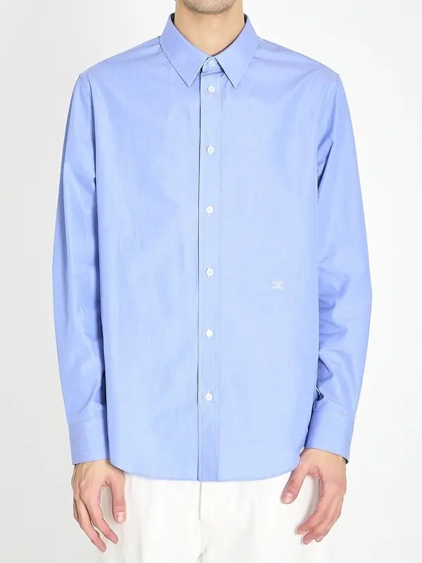 Celine Classic Shirt In Cotton Poplin