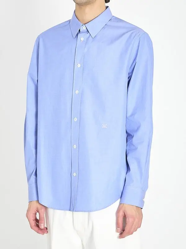 Celine Classic Shirt In Cotton Poplin