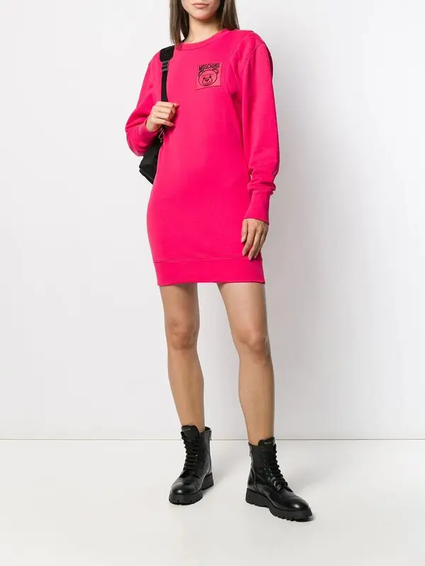 Moschino Patch Dress