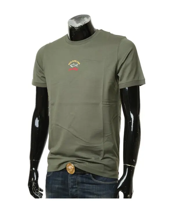 PAUL  SHARK Logo Printed T-shirt With Round Neck