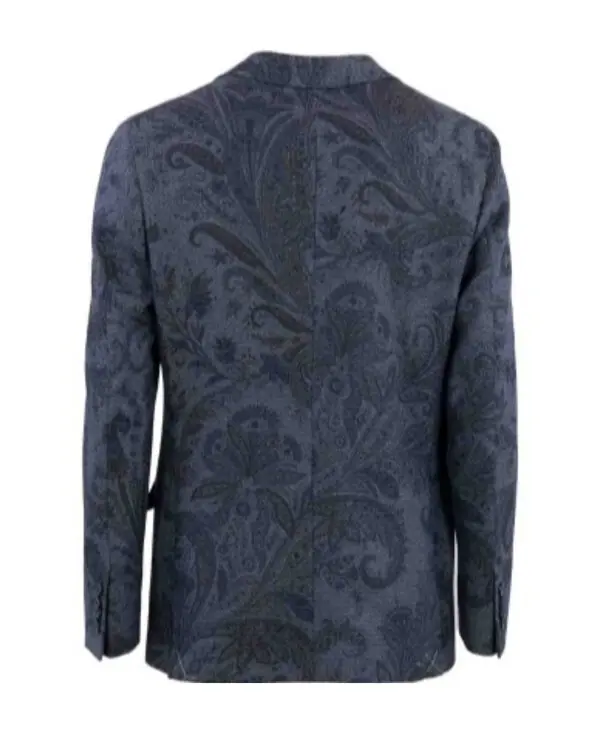 Etro Single-breasted Tailored Blazer - Blue