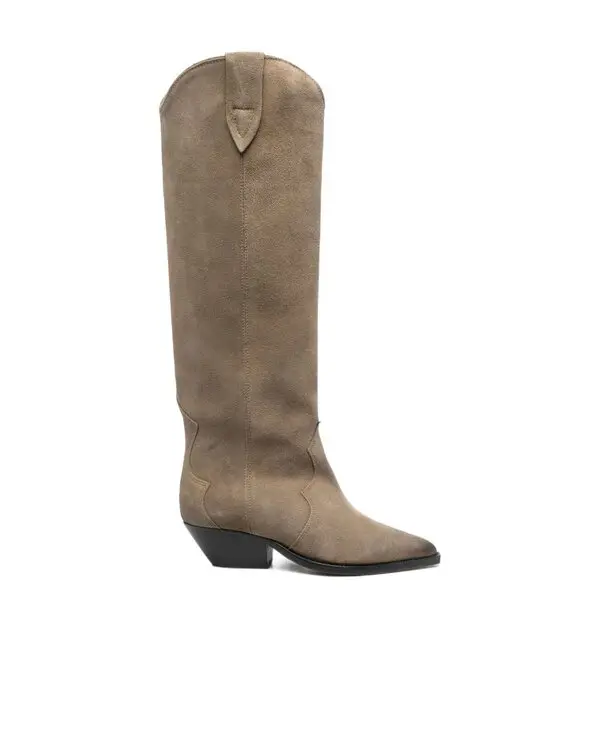 Isabel Marant Étoile Denvee Pointed-toe Knee-high Boots