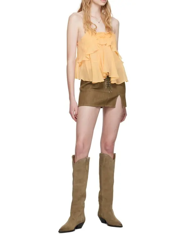 Isabel Marant Étoile Denvee Pointed-toe Knee-high Boots