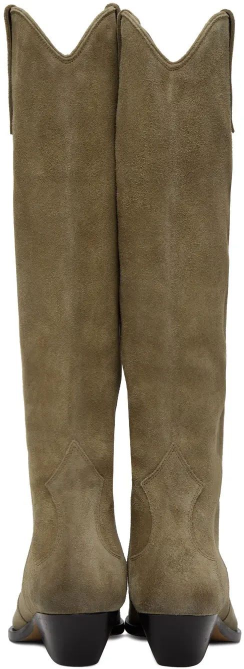 Isabel Marant Étoile Denvee Pointed-toe Knee-high Boots