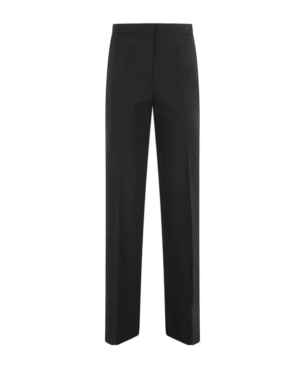 Antonelli Firenze Pressed-crease Trousers - Black