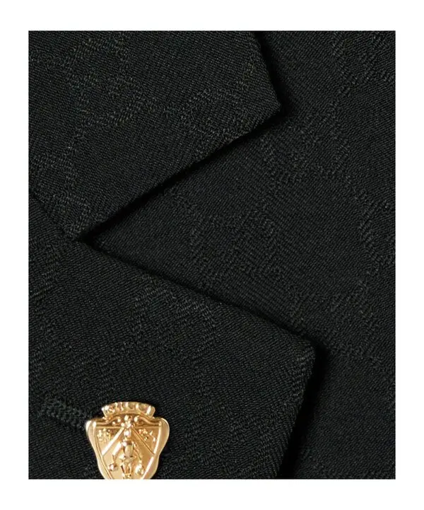 Gucci Single-breasted Gg Jacket