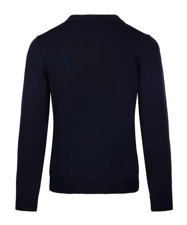 ROBERTO COLLINA Round Neck Sweater - Black