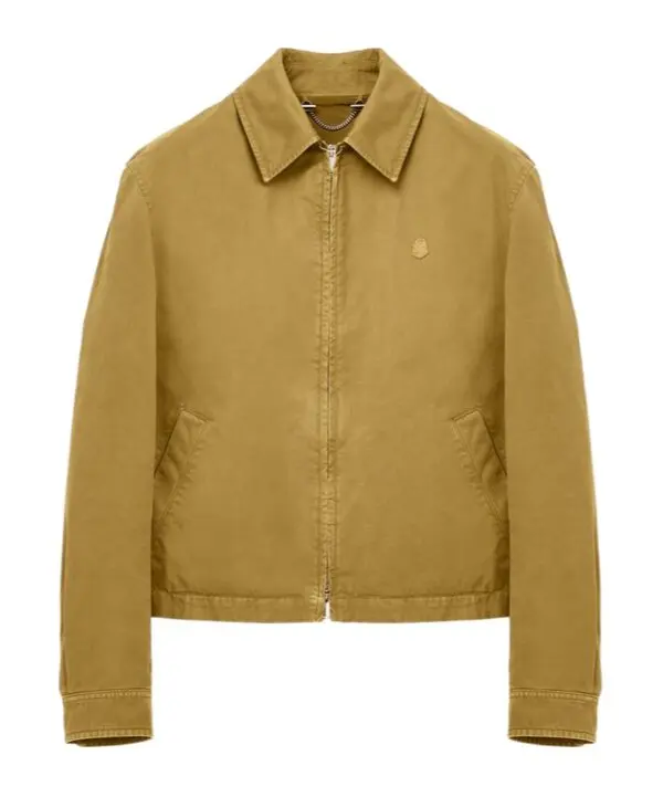 Alexander McQueen Skull Embroidered Shirt Jacket - Sand