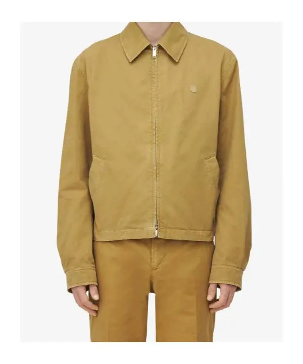 Alexander McQueen Skull Embroidered Shirt Jacket