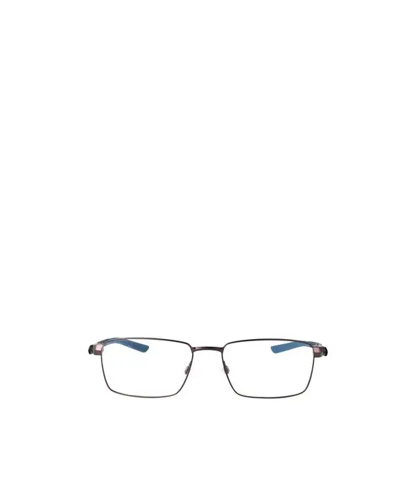Nike Geometric Frame Eyeglasses - Satin Gunmetal