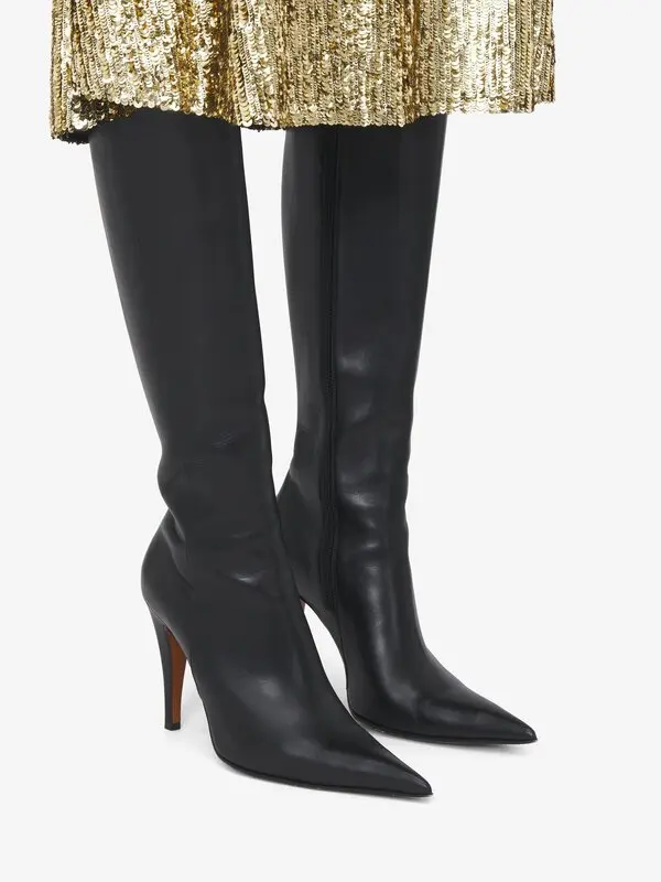 Alexander McQueen Birdee Knee-high Boots
