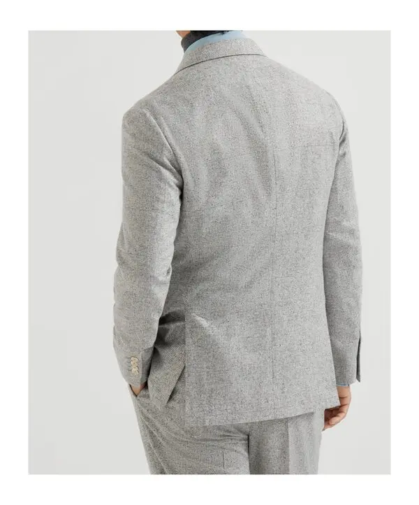 Brunello Cucinelli Three-button Blazer - Gray