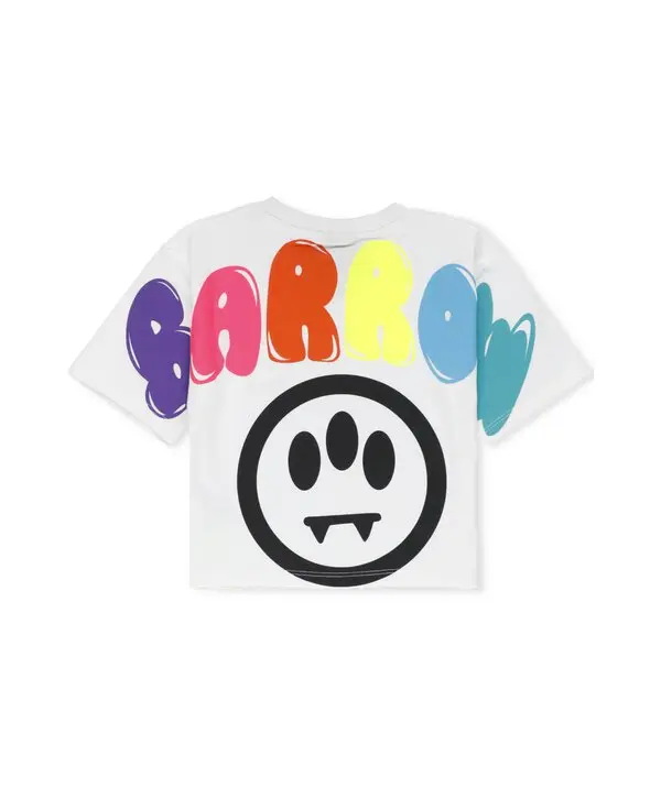 BARROW Graphic Print Cotton T-shirt