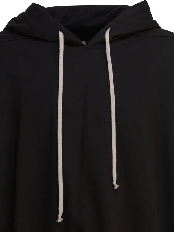 Rick Owens Drawstring Hoodie - Black