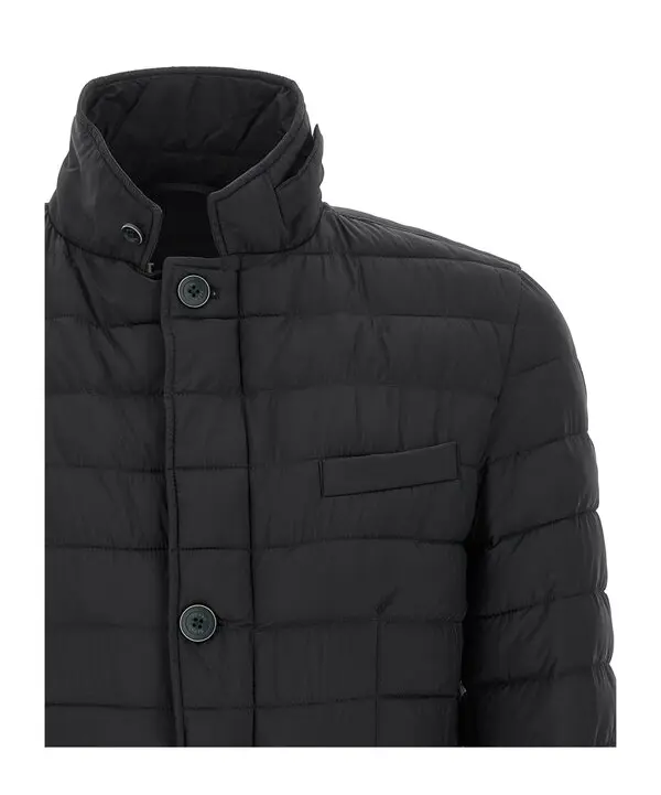 Herno Quilted Stand Collar Jacket