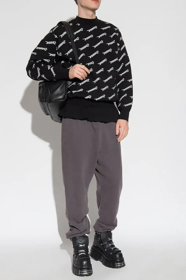 AMBUSH Allover Logo Intarsia Sweatshirt