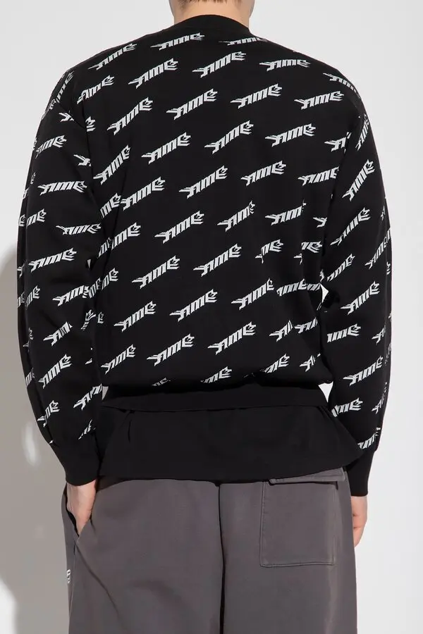 AMBUSH Allover Logo Intarsia Sweatshirt
