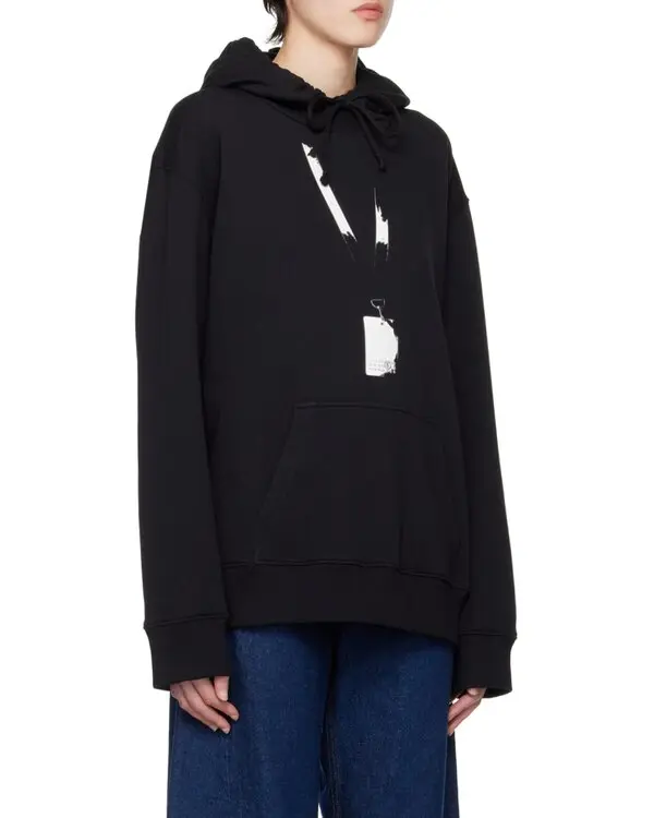 MAISON MARGIELA Printed Logo Hoodie