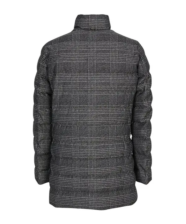 Herno Long-sleeved Down Jacket With Stand Collar