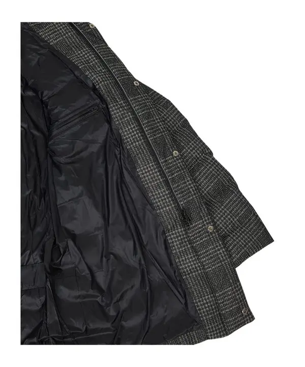 Herno Long-sleeved Down Jacket With Stand Collar