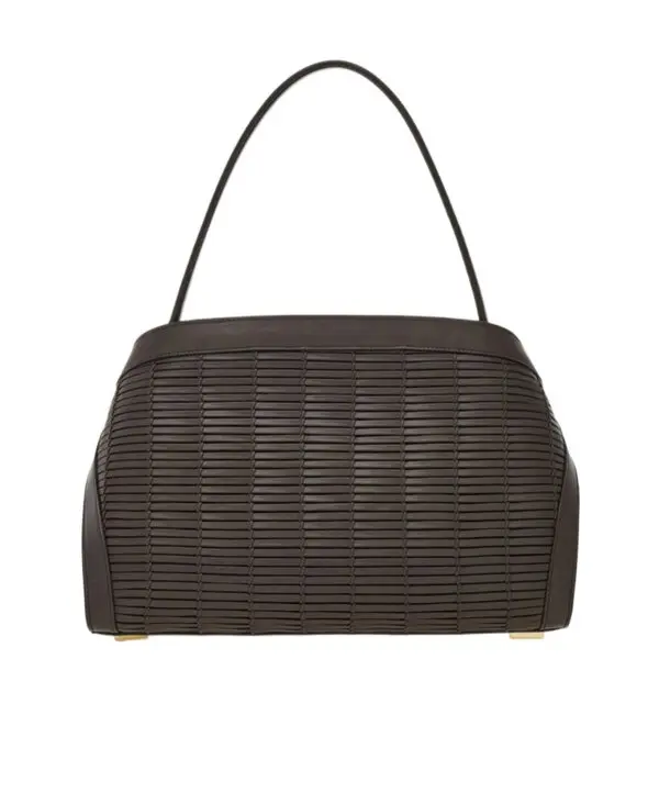 FERRAGAMO Hug Top Handle Handbag - Black