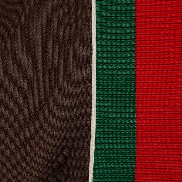 Gucci Web Striped Detail Zipped Sweatshirt