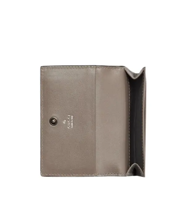 Gucci Long Card Case With Horsebit - Beige