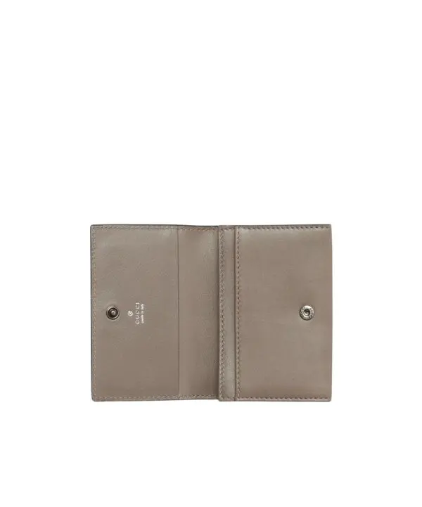 Gucci Long Card Case With Horsebit - Beige