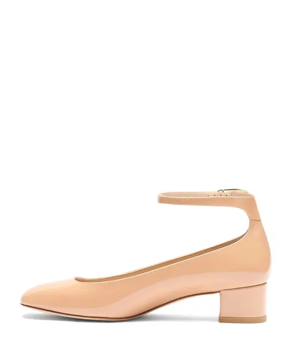 STUART WEITZMAN 35mm Jane Pumps - Nude