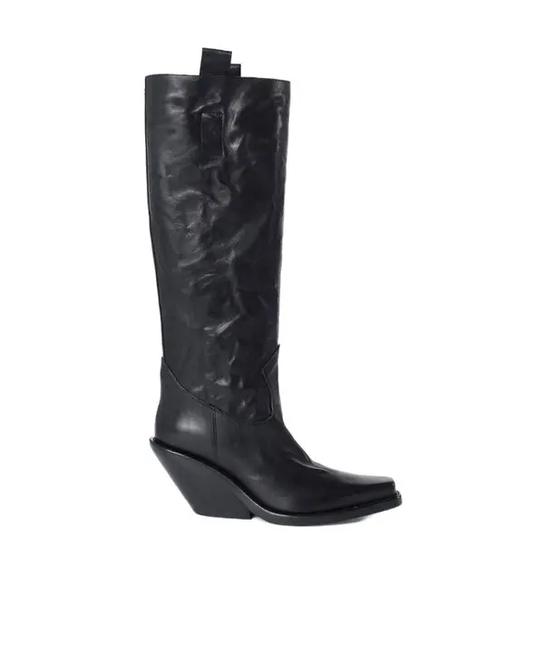 ANN DEMEULEMEESTER Lidar Calf-leather Cowboy Boots