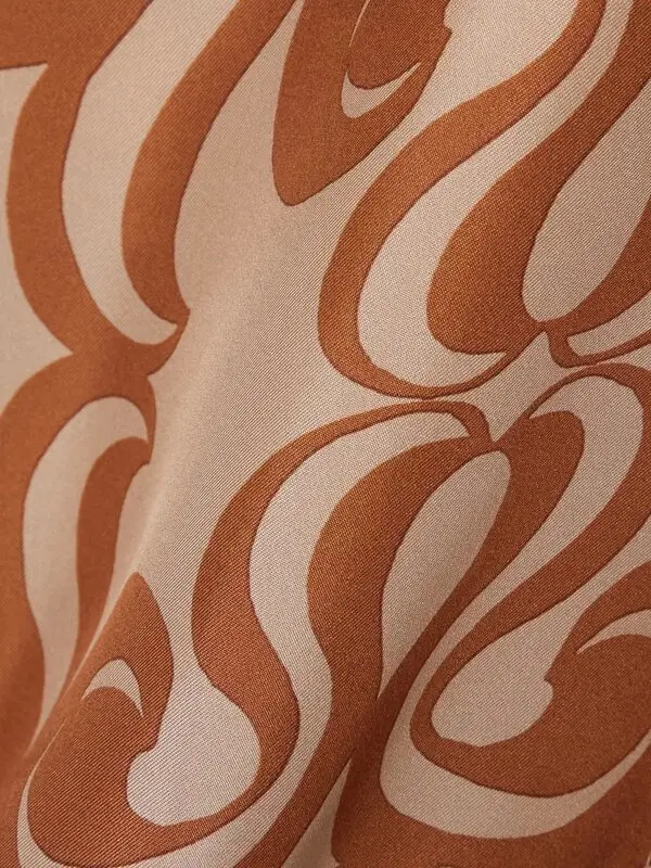 Dries Van Noten Printed Mid-length Skirt