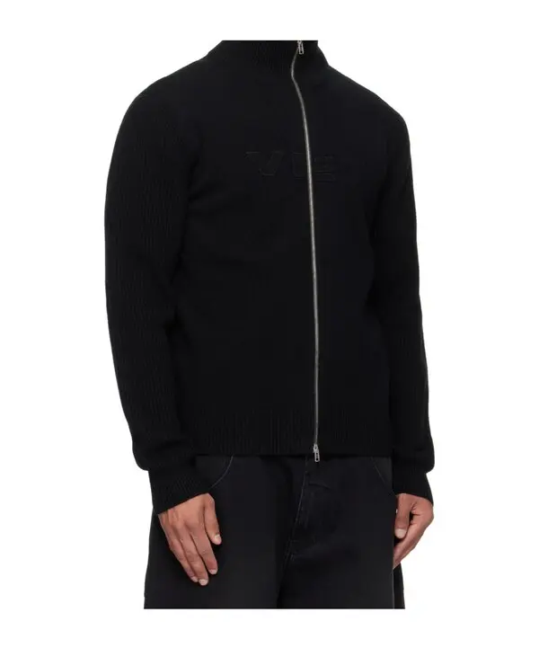 Vetements Zip-up Knit Jacket