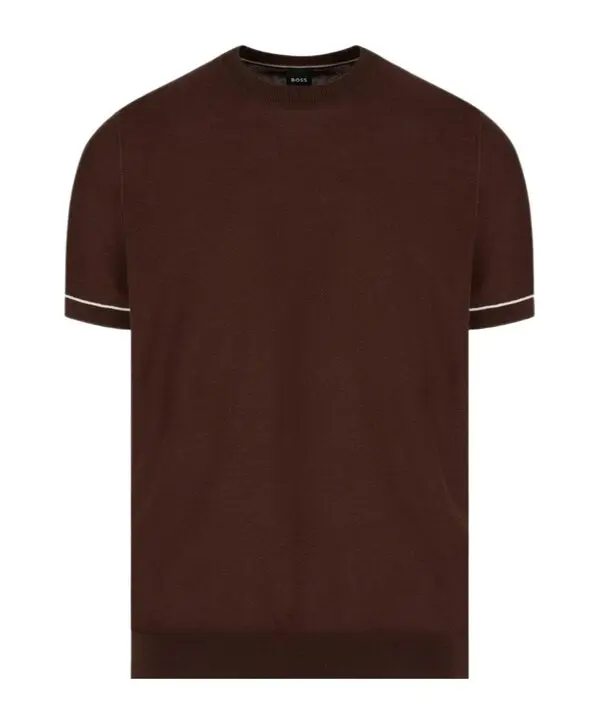 Hugo Boss Short-sleeved Knitted Shirt