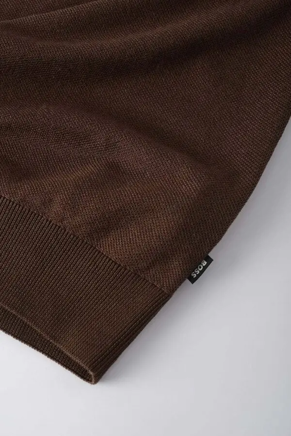 Hugo Boss Short-sleeved Knitted Shirt