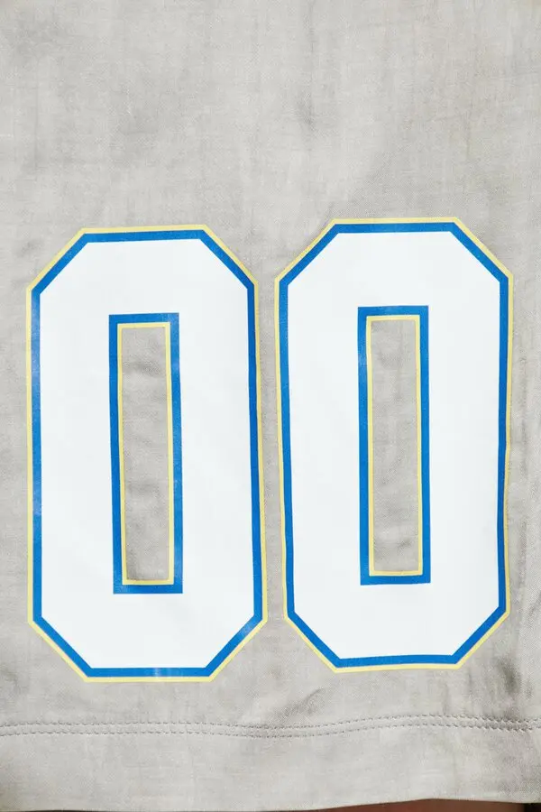 Off-White 00" Logo Patch Basketball Shorts