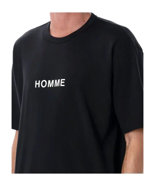 Comme Des Garçons Homme Crewneck T-shirt - Black