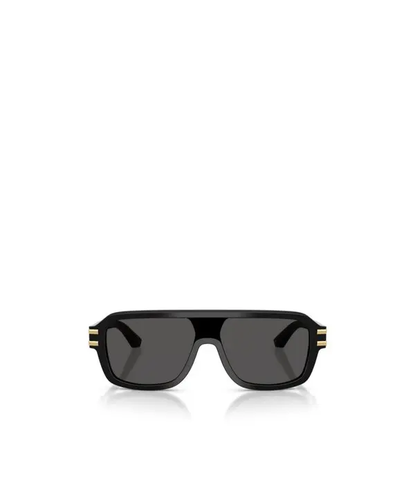 Dolce & Gabbana Full Rim Sunglasses With Tinted Lenses - Black