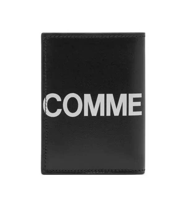 Comme Des Garçons Comme Des Garons Wallet Polka Dot Bifold Cardholder - Black