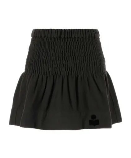 Isabel Marant Étoile Pacifica Flared Mini Skirt - Black