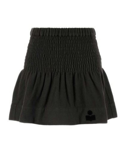 Isabel Marant Étoile Pacifica Flared Mini Skirt - Black