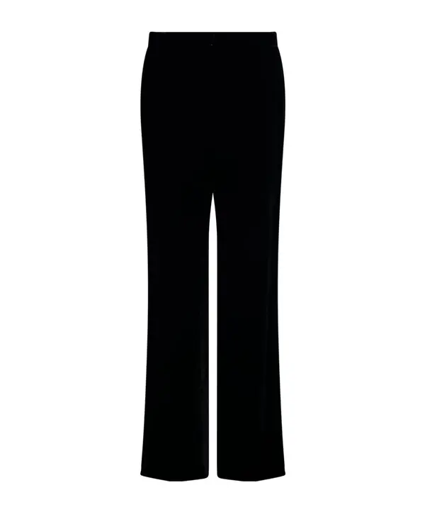 P.a.r.o.s.h Velvet-finish Straight Trousers