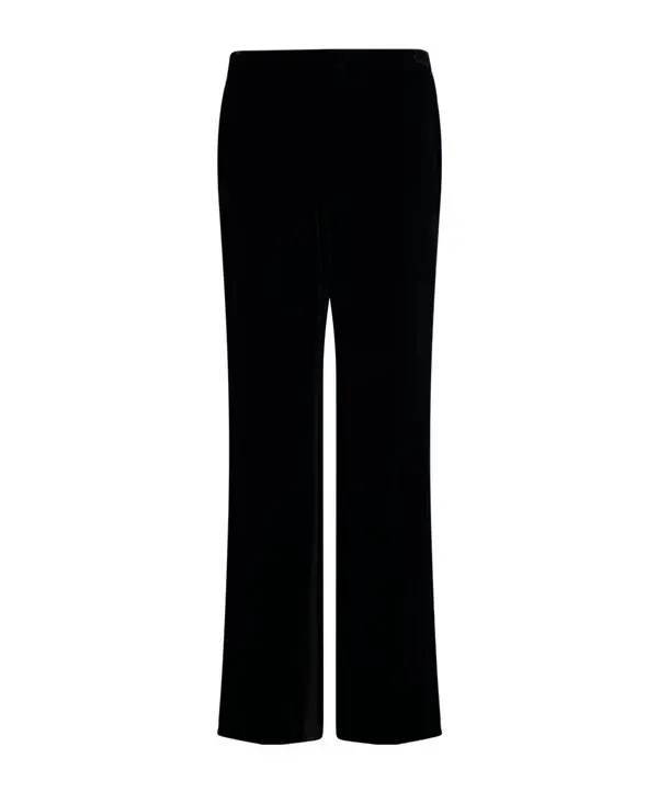 P.a.r.o.s.h Velvet-finish Straight Trousers